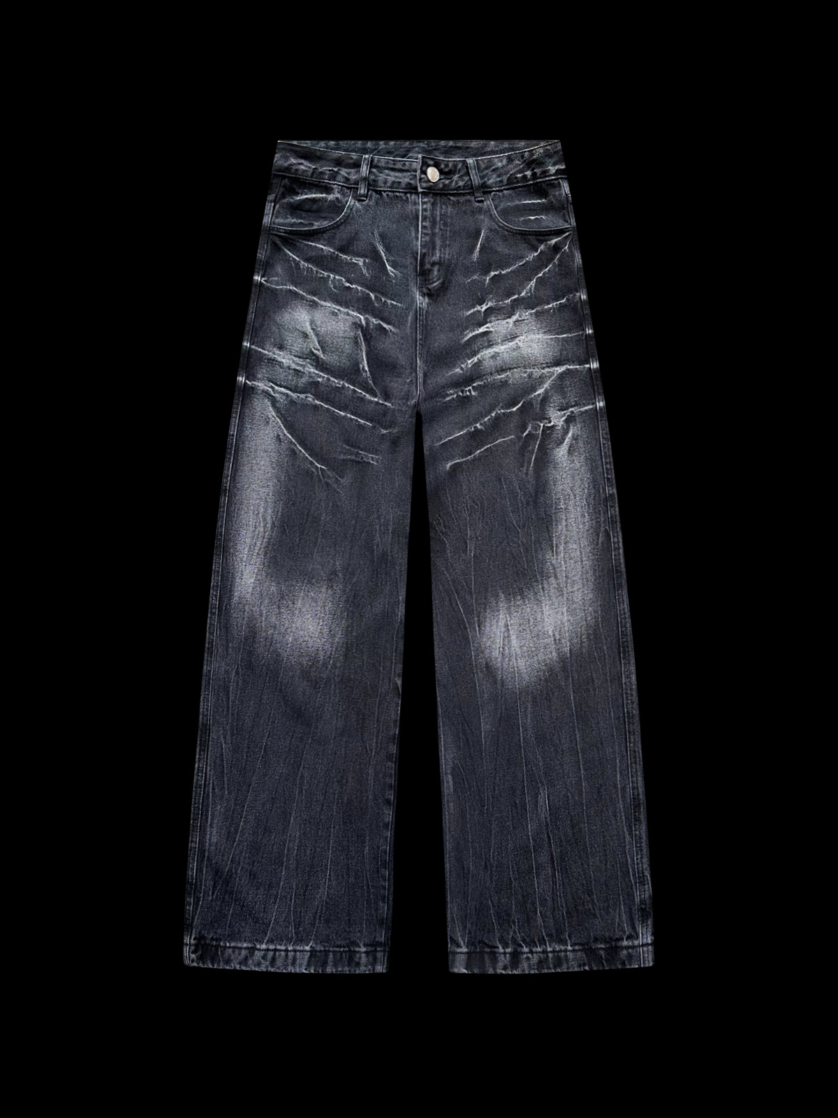 OVER5IZE "whisper" JEANS BLACK – over5ize